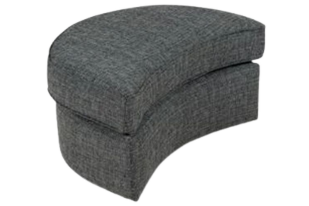 The Lucca Range - Half Moon Footstool – Jaspers of Hinckley Ltd.